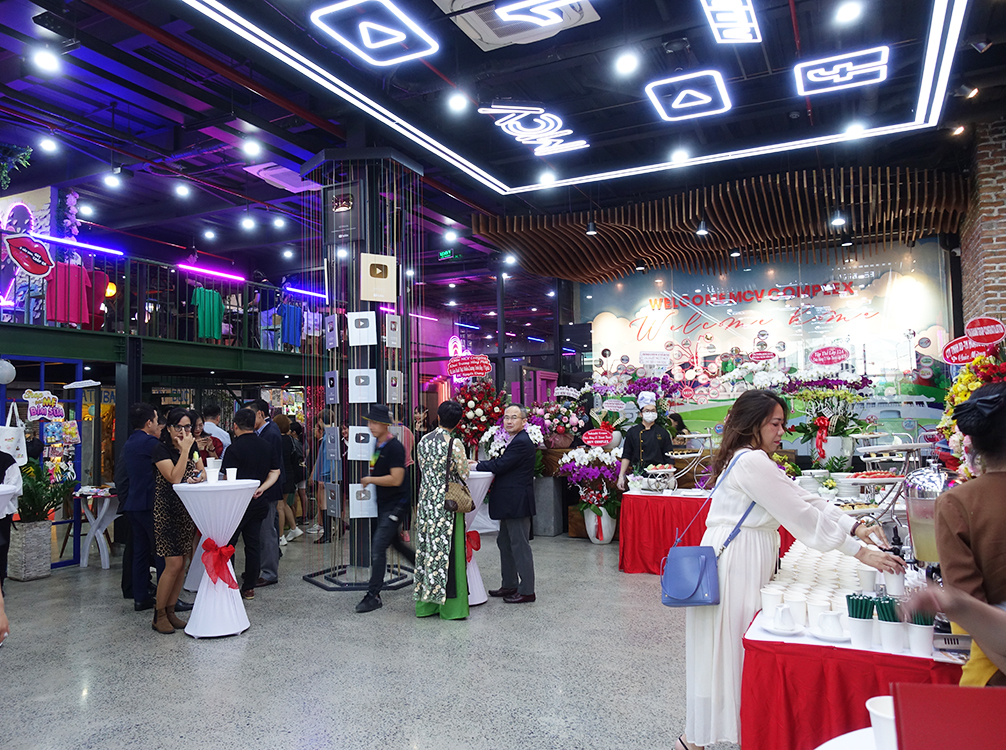 Canape party for MCV Complex Office’s grand opening